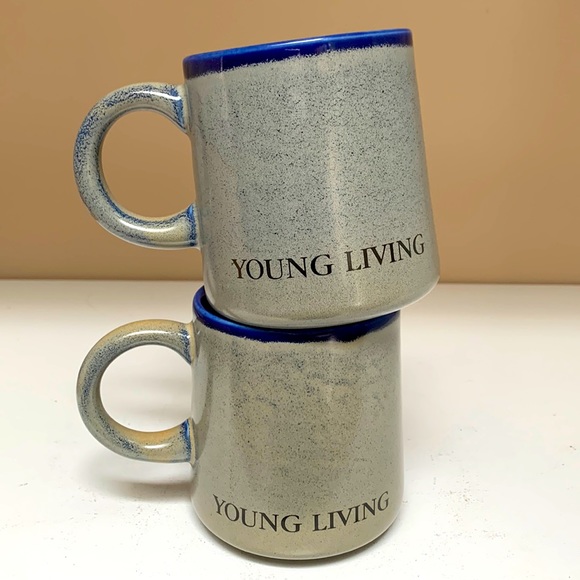 Young Living | Dining | New Young Living Stoneware Mugs Oz Set Of 2 ...